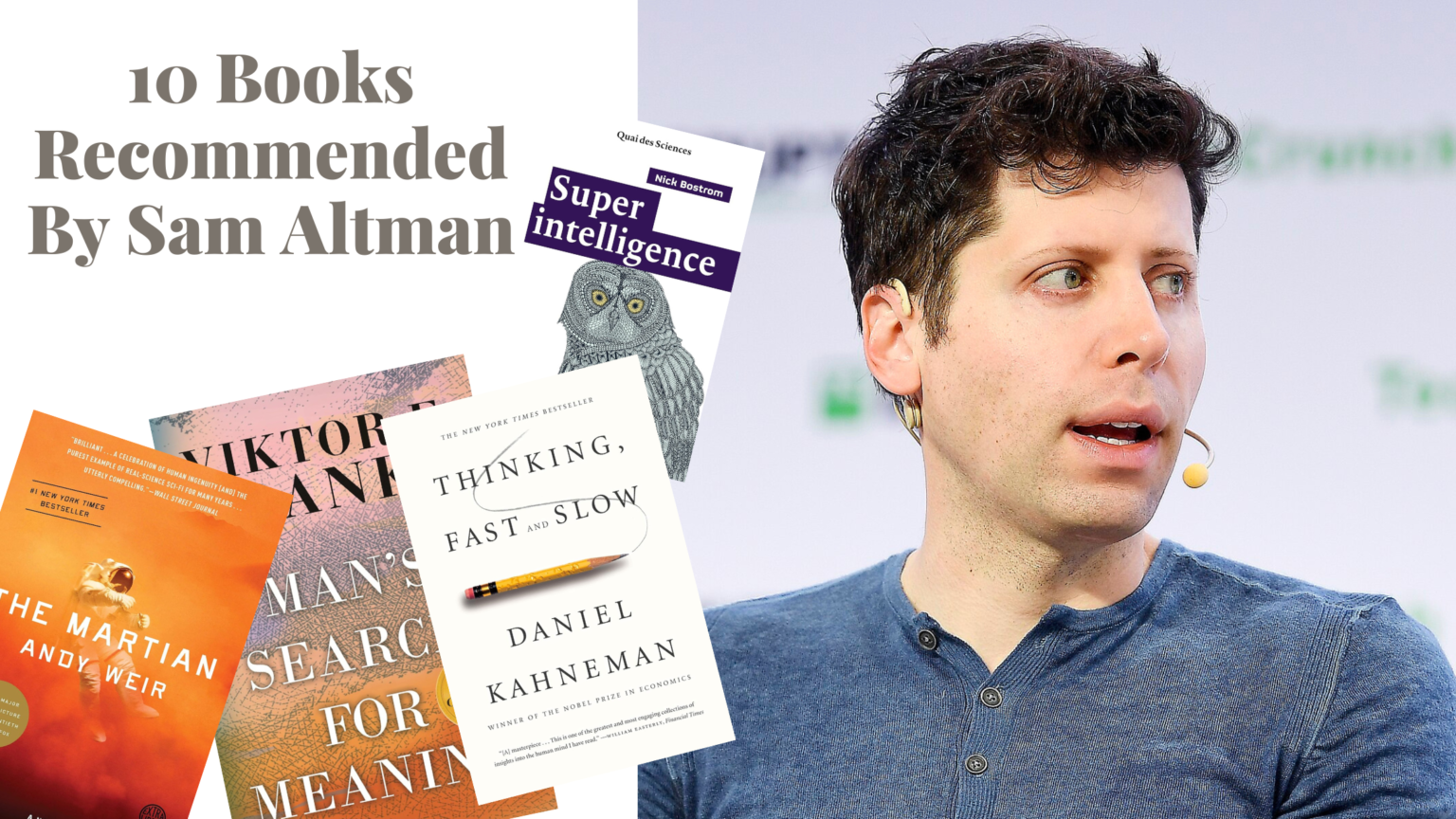 10 Eye-Opening Reads: Cracking Open Sam Altman's Bookshelf - Really ...